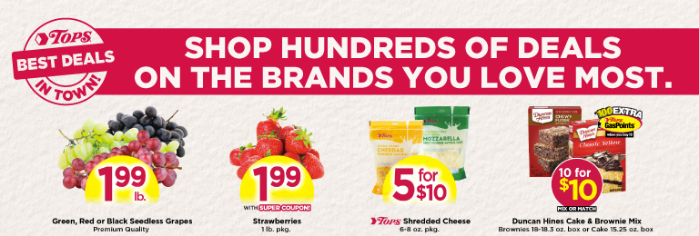 Tops Friendly Markets - Your Neighborhood Store With More