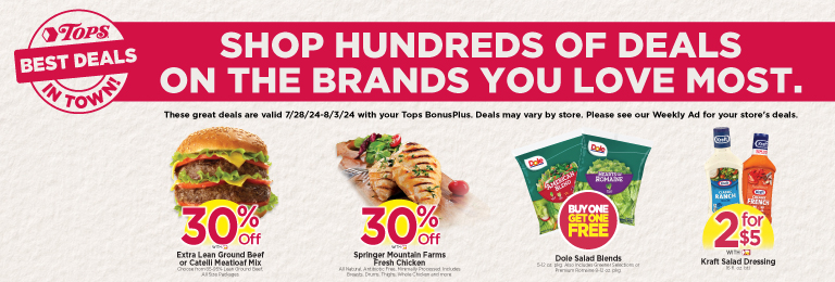 Tops Friendly Markets - Your Neighborhood Store With More