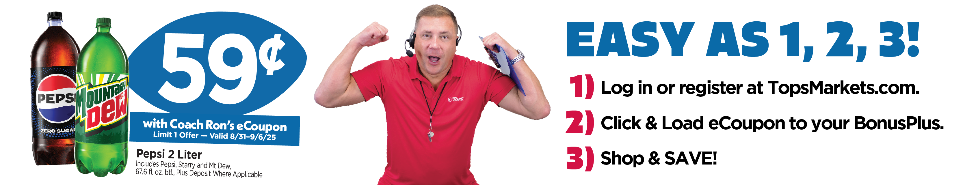 Tops Friendly Markets - Rush to the Tops Redzone